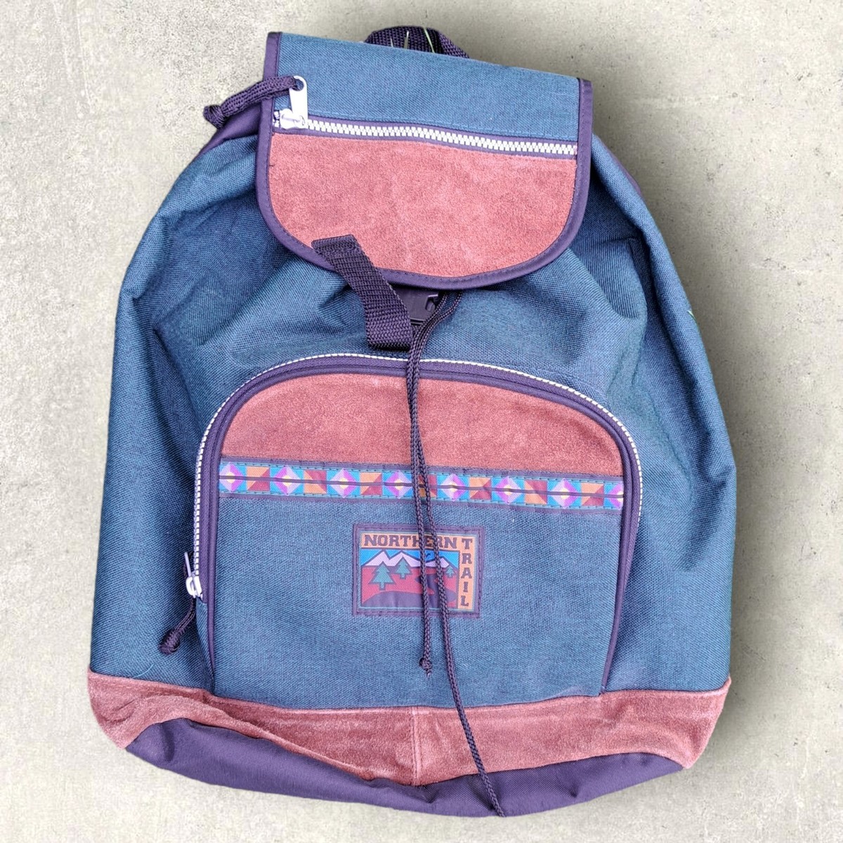 Jansport Backpacks Aztec Vintage 90s Green Eastpak Mini Backpack
