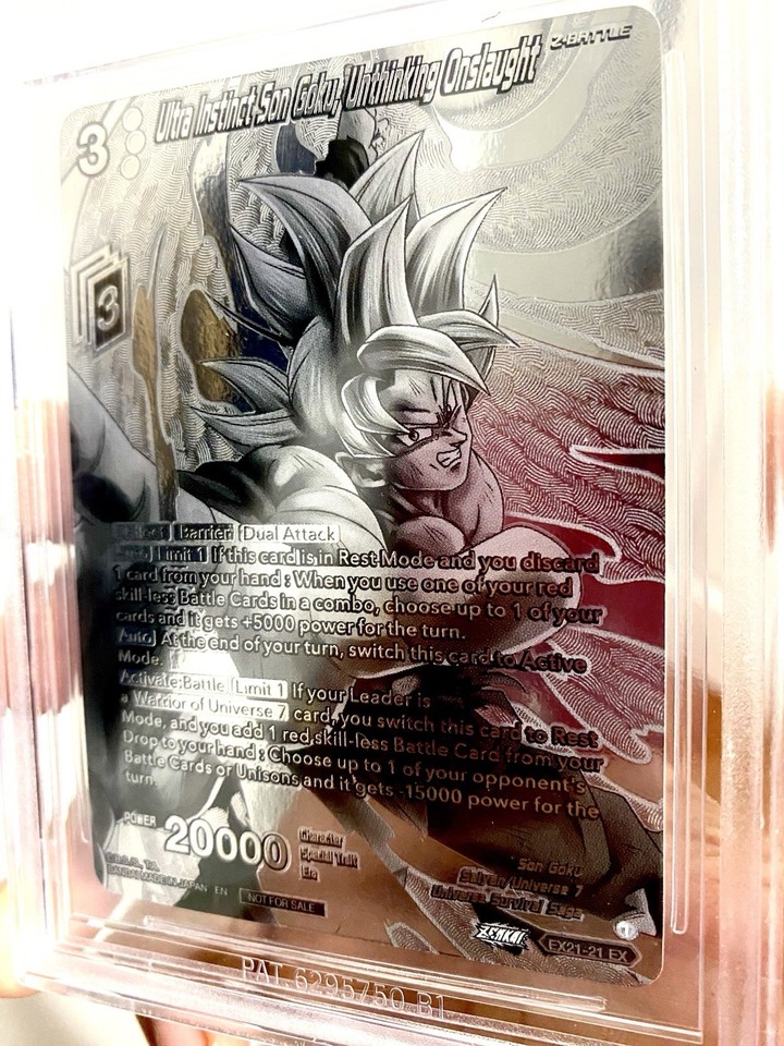 5 Slabs. BGS Beckett 10 Dragon Ball 2023 RegionalsSilver Full Complete ...