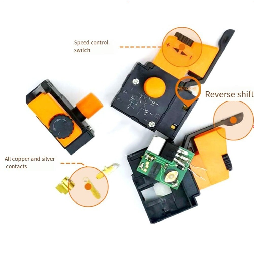 Practical Switches Trigger Switches Power Tools Accessories Plastic ...