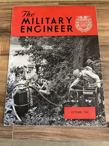 WW2 THE MILITARY ENGINEER Magazine October 1941 FREE US SHIPPING! | eBay