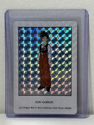 Dragon Ball Z Hero Collection Series 1 - Prism Card #154 Son Gohan ...