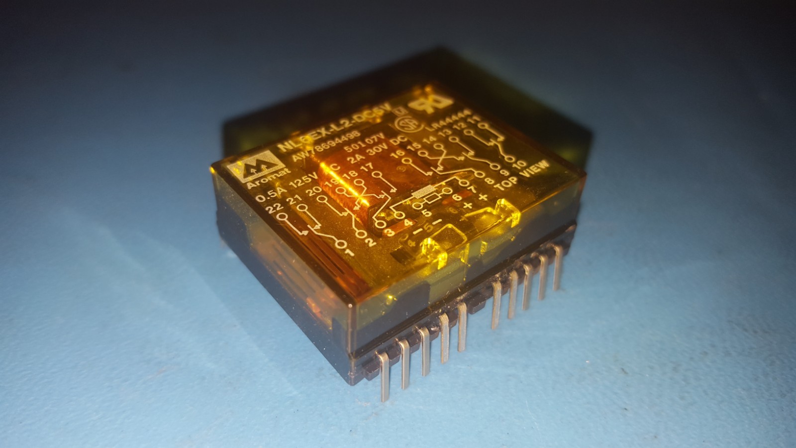 RELAY AROMAT NL6EX-L2-DC5V, 6PDT FLATPACK 2AMP DIL RELAY ( ONE ) | eBay