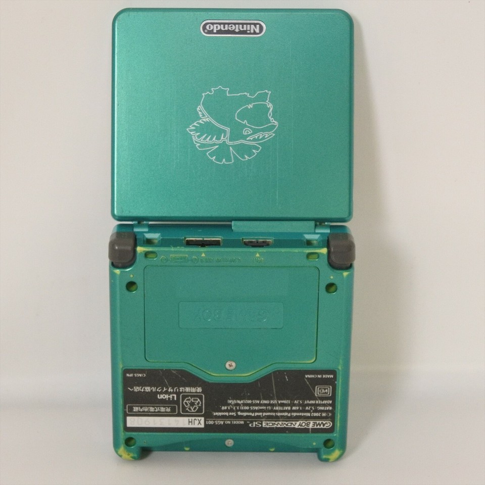 GameBoy Advance SP Venusaur Console AGS-001 Pokemon XJH14131908 ...