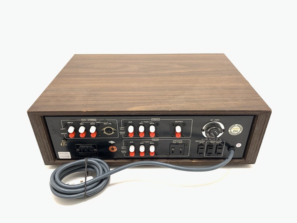 PIONEER QL 600 Quadralizer Amplifier 4Channel Decoder Vintage 1972 WORK ...