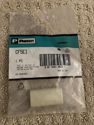 PANDUIT CF5EI-E TYPE "L" OR "C" RASEWAY COUPLING FITTING FOR USE W/LD5C ...