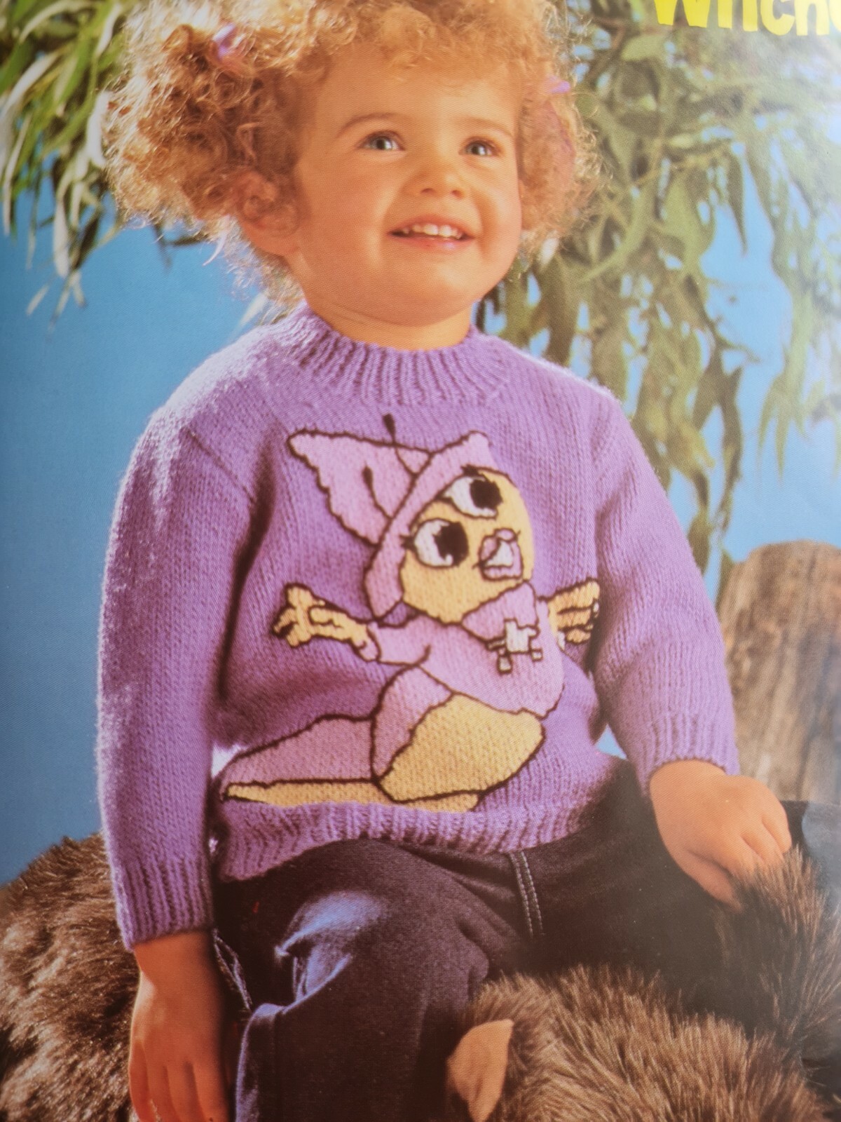Childrens Possum Koala Goanna Platypus Knitting Pattern Cleckheaton ...