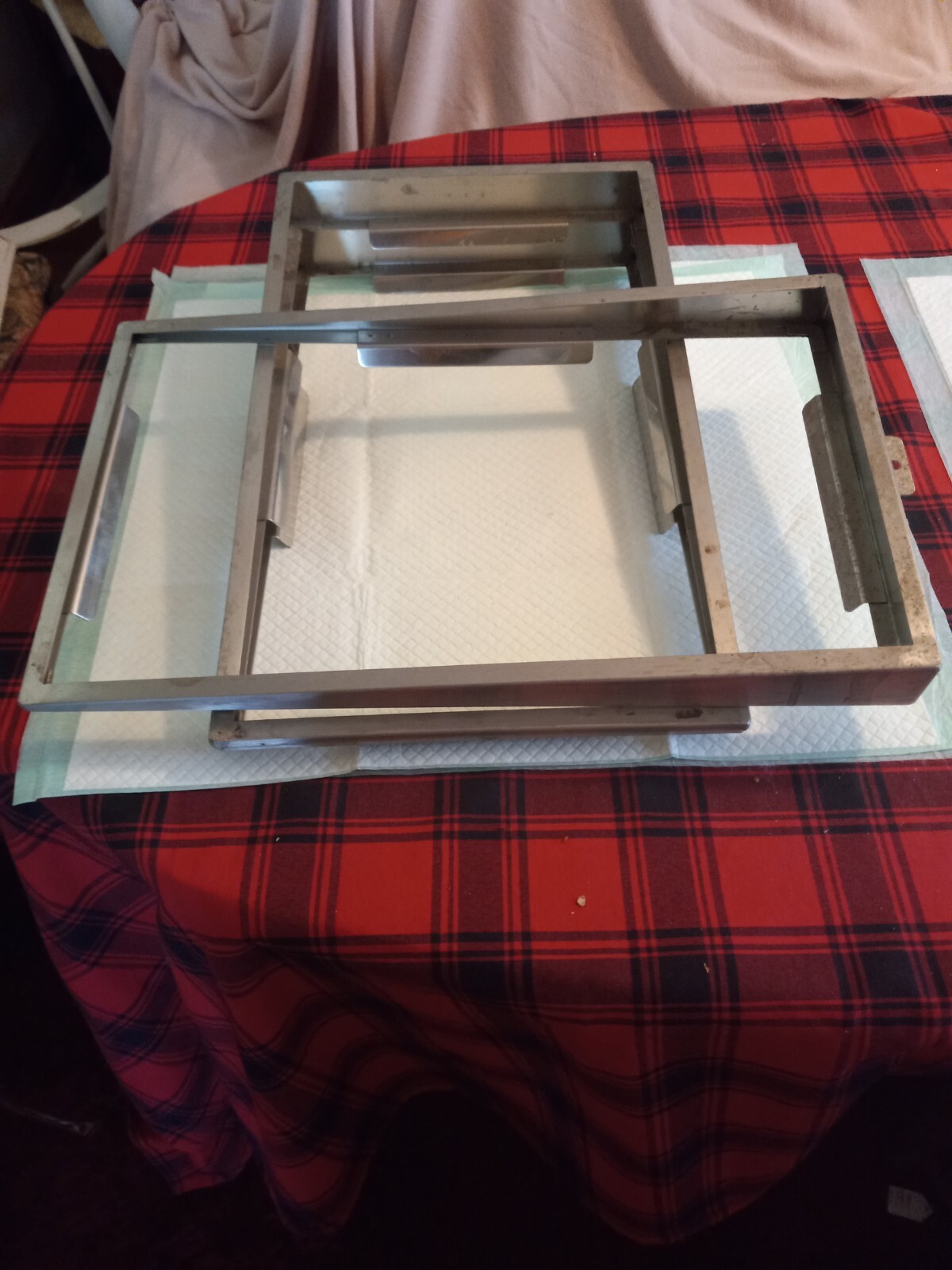 Stainless Steel Angled Riser Adapter for Steam Table Full Size Pan lot ...