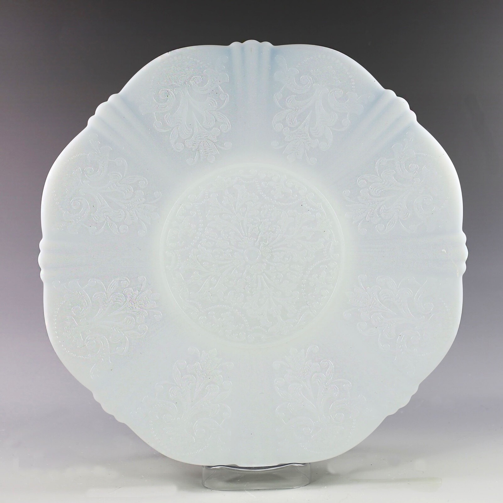 Vintage Glass Platter Macbeth Evans American Sweetheart Monax ...