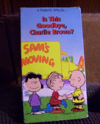 IS THIS GOODBYE, CHARLIE BROWN? THE PEANUTS VHS | eBay