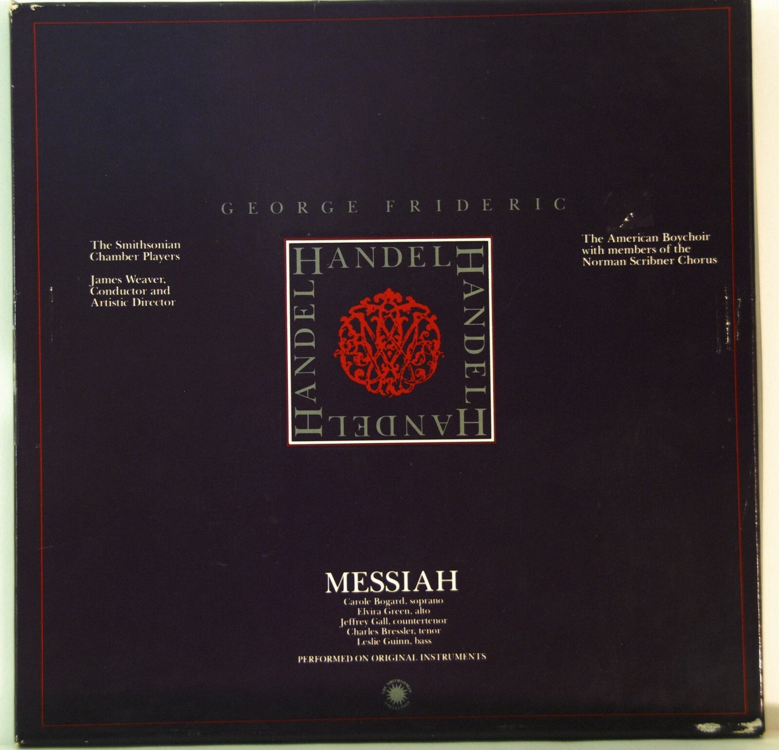 Handel Messiah, Complete 3 Disc Box Set Libretto - Mint | eBay