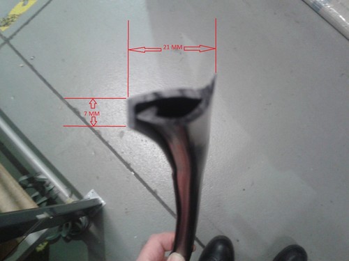 Campervan & Motorhome Parts HYMER REAR BUMPER/WHEEL ARCH GREY TRIM SOLD ...