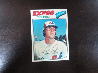 1977 Topps # 76 Tim Foli Card Montreal Expos | eBay