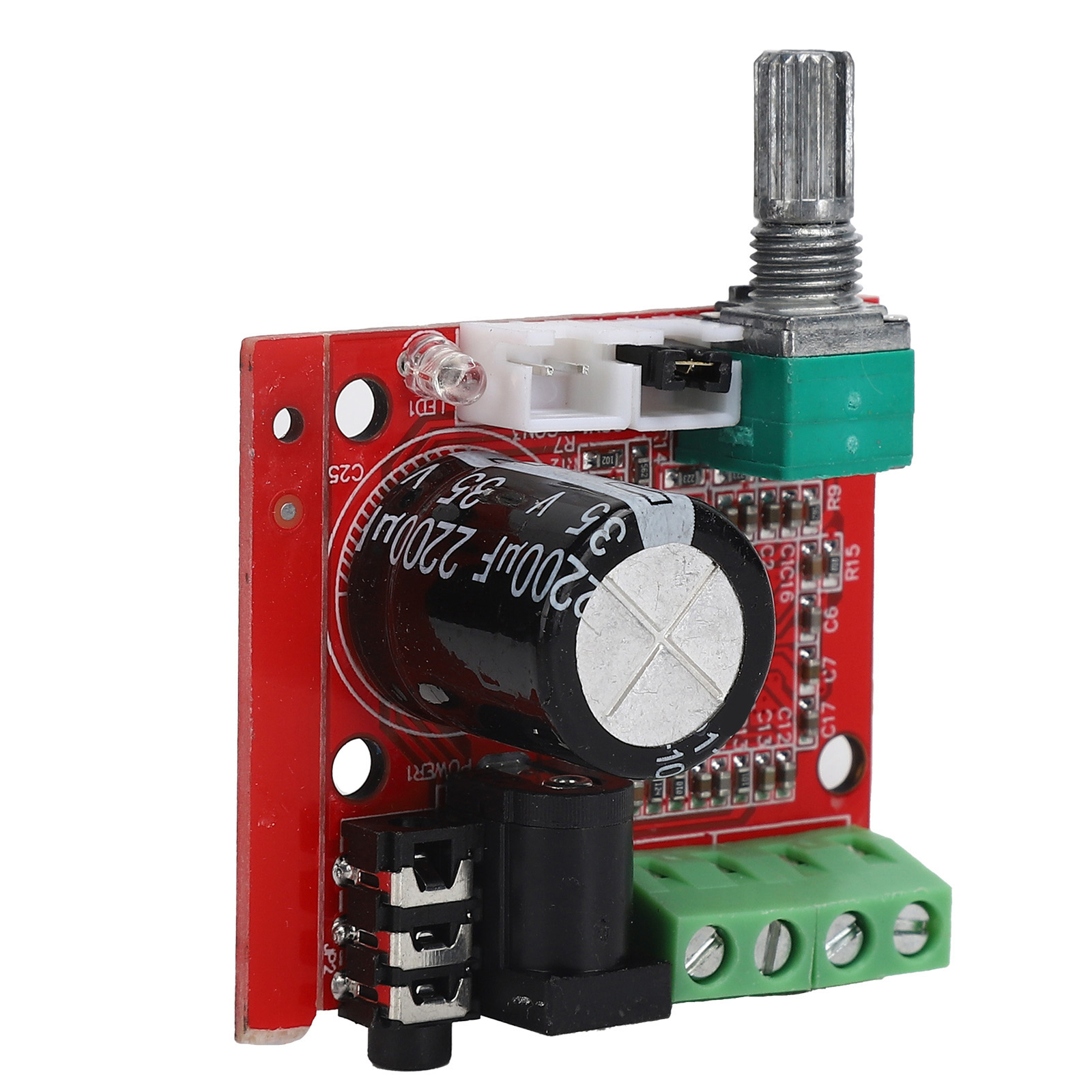 PAM8610 Mini Power Amplifier Board TDA2030 12V 10W D Class Stereo Ampl ...