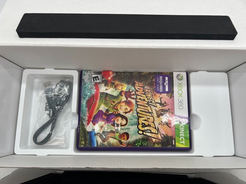 Microsoft Xbox 360 Kinect Motion Sensor Bar Complete With 10 Games Free ...