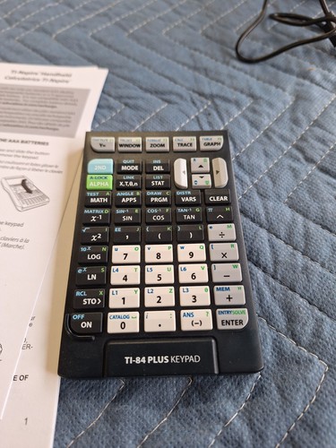 TEXAS INSTRUMENTS TI-84 PLUS KEYPAD FOR TI-NSPIRE CALCULATOR - KEYPAD ONLY | eBay