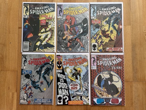 First Silver Sable Puma Amazing Spider Man 256 258 265 279 Marvel Comic ...