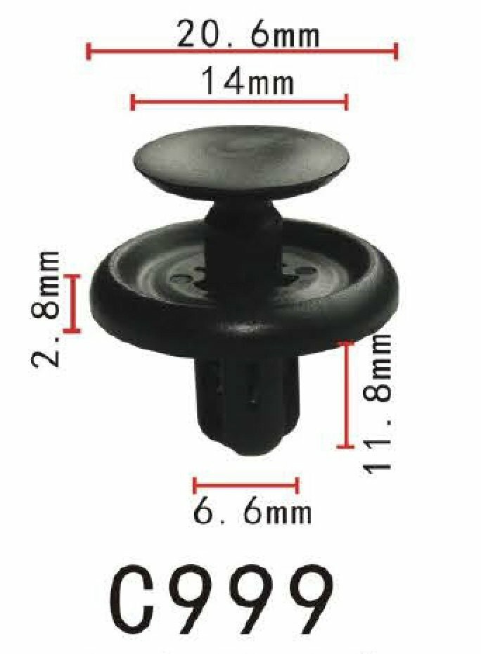 20pc Engine Under Cover Push-Type Clip 9046707201 Fit Lexus Toyota by ...