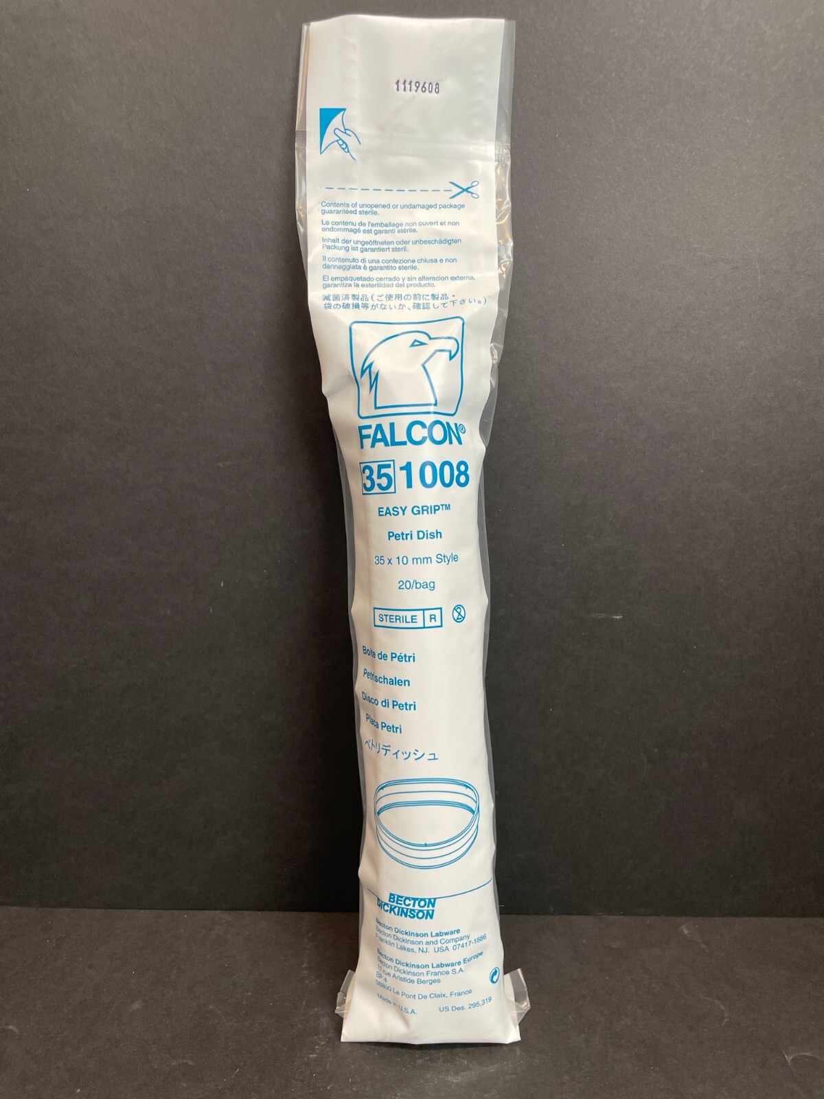 Falcon Petri Dish Easy Grip 35 X 10m Style Sterile 351008 for sale ...