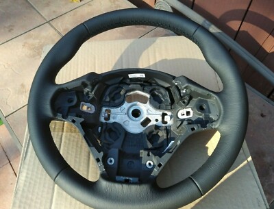 Genuine BMW F30 Sport steering wheel leather shift paddles 32306863343 ...