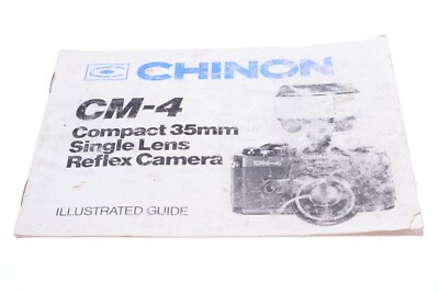 CHINON CM-4 COMPACT 35MM CAMERA ORIGINAL INSTRUCTIONS MANUAL ENGLISH ...