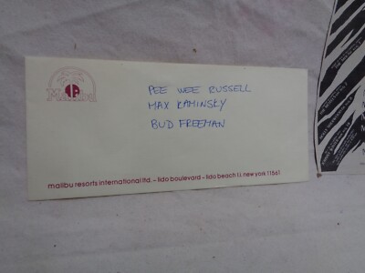 Malibu Lido Beach NY 1981 rock club Envelope and Ad Vintage 1982 | eBay