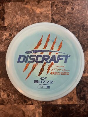 discraft paul macbeth four claw buzzz first run 177+g | eBay