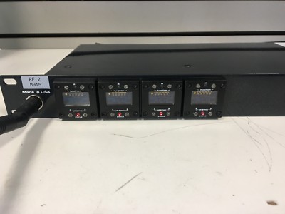 CLEARONE WS-840 4-CHANNEL WIRELESS RECEIVER WITH DOCKING STATION | eBay