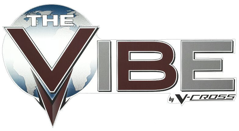 "The Vibe by V-Cross" Forest River RV LOGO Graphic decal lettering Made ...