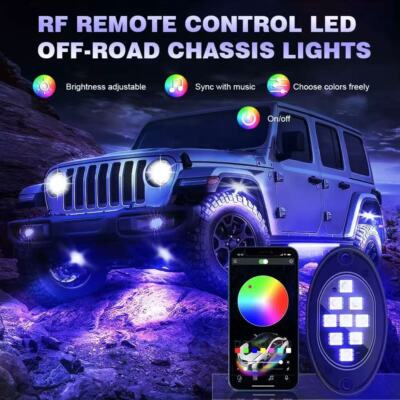 Car led chassis lights unlimited remote control app atmosphere lights ...