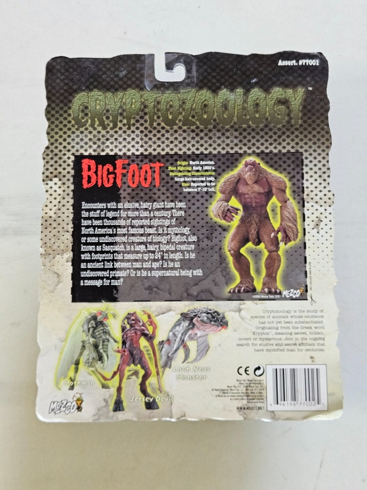Mezco Cryptozoology Big Foot Action Figure 3.75 | eBay