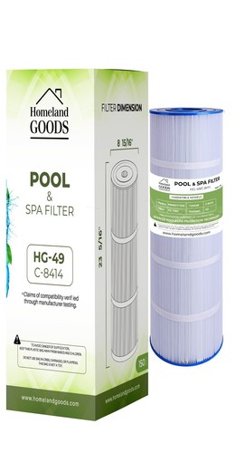 Pool Replacement Filter Jandy CS150, CCX1500RE, PCCF-150, FC-1287, C ...