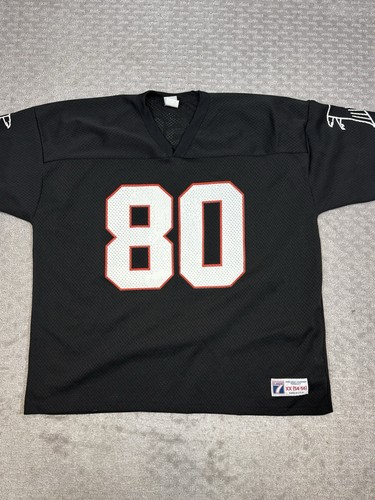 Vintage NFL Atlanta Falcons #80 Andre Rison Black Jersey Sz XXL LOGO 7 ...