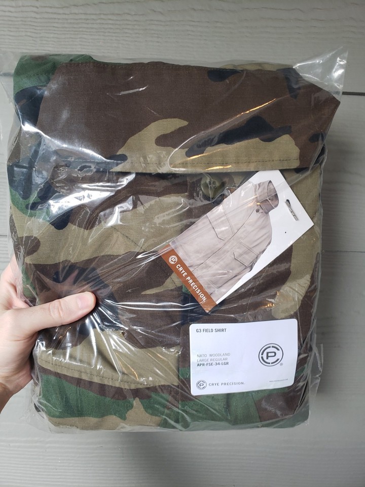 Crye Precision G3 Field Shirt Large Regular M81 Woodland Camo | eBay