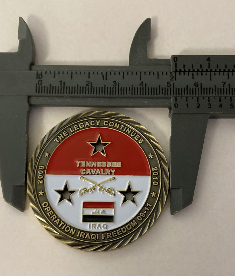 278th Armored Cavalry Regiment Operation Iraqi Freedom 2010-11 Coin A31 ...
