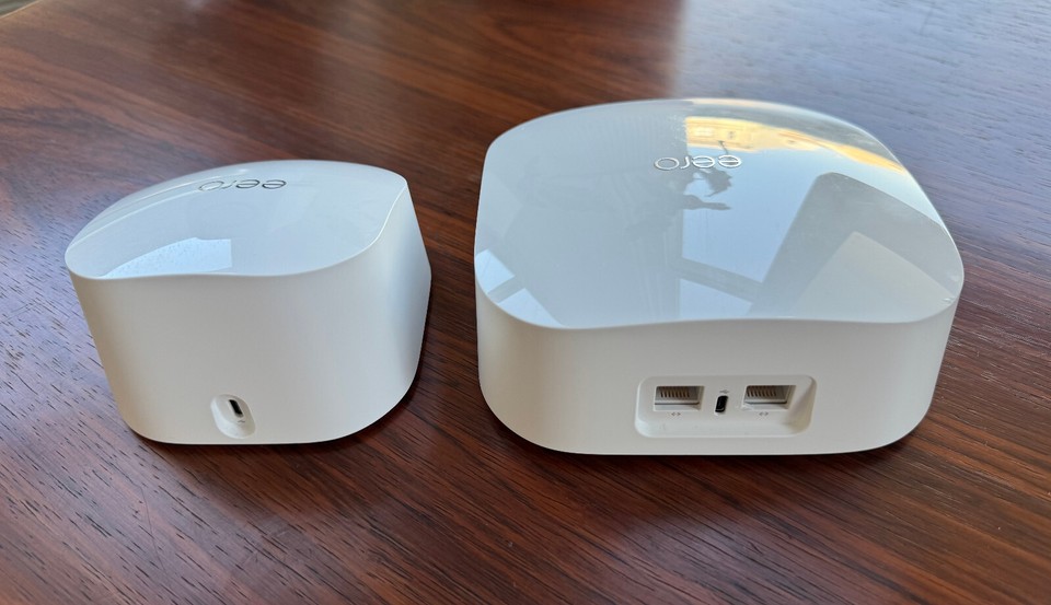 eero Pro 6 1Gbps Tri-Band Mesh Router + eero 6 Extender 840080585574 | eBay