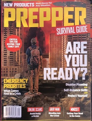 PREPPER SURVIVAL GUIDE 2023 MAGAZINE NEW ARE YOU READY? LATEST NEW ...
