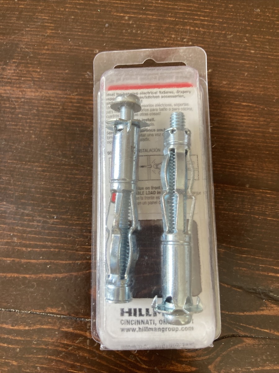 Hollow Block Wall Anchors 3/8x6 Round Head Zinc Hollow Wall Anchors