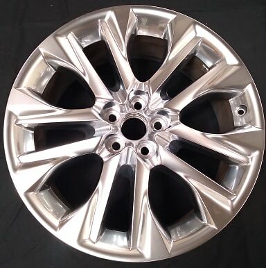 20" Toyota Highlander Limited OEM Factory Platinum Clad Wheel ...