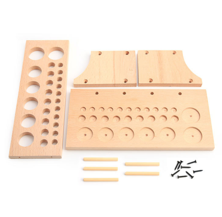 Craftool Wood Tool Stamp Stand Wax thread Rack Leather Holder Diy Craft ...