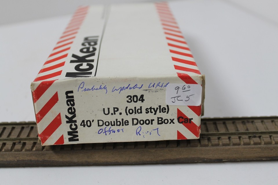 McKean Models 304 HO Scale Models 40' SS Box Car UP 952209 Union ...