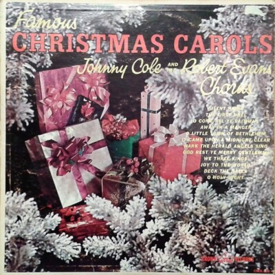 Johnny Cole/Robert Evans-Famous Christmas Carols 1958 CMX-100 Vinyl 12 ...