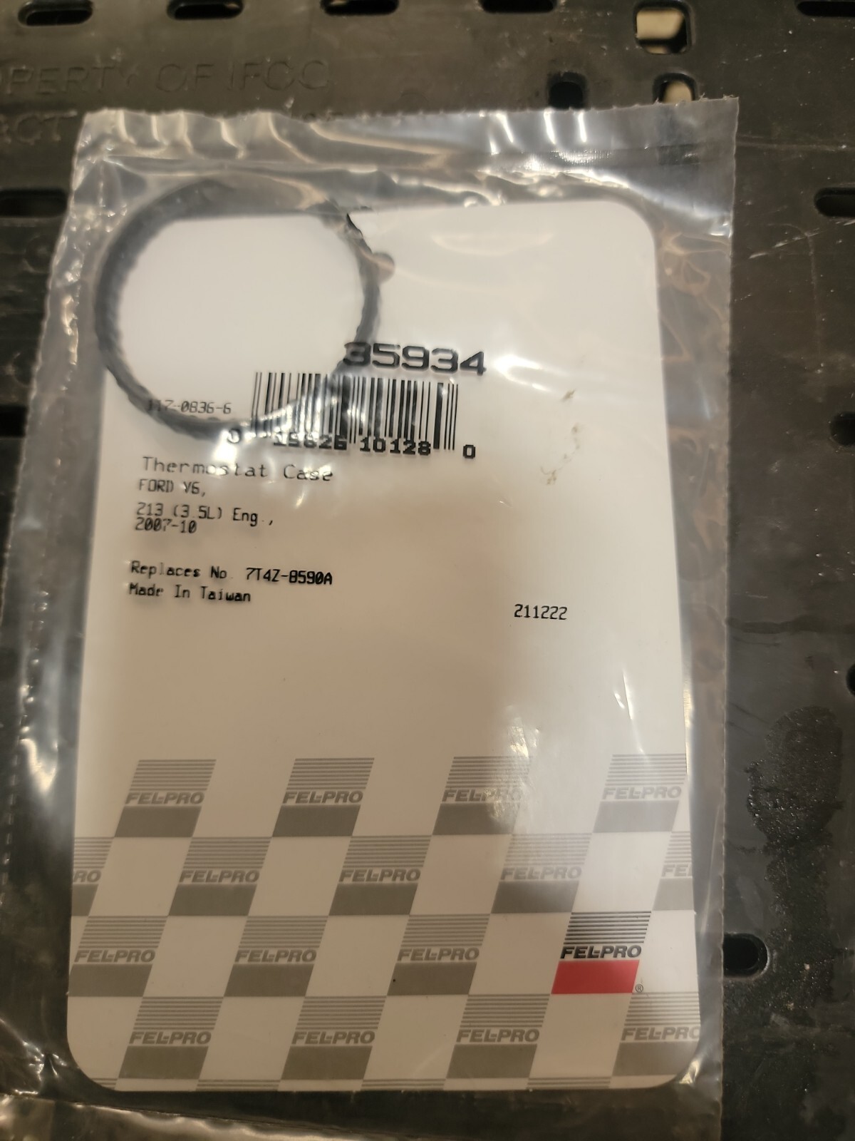 Engine Coolant Thermostat Housing Seal Fel-Pro 35934 for sale online | eBay
