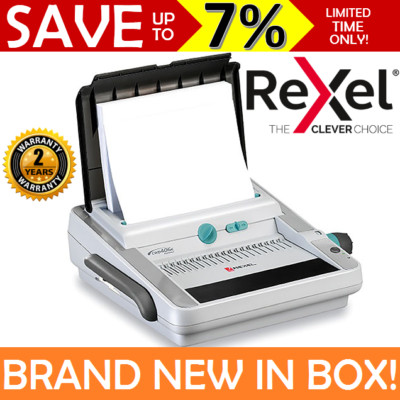 NEW IN BOX Rexel MultiBind Binding Machine 450 Sheets Electric Punch 2Y ...