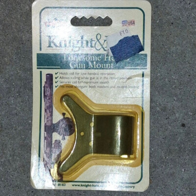 new old stock Knight & Hale Lonesome Hen Gun Mount Turkey call holder ...