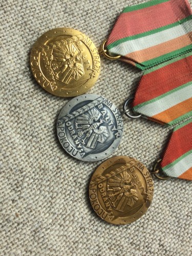 Poland: Polish-Soviet Guardian of Peace Medal -Baltic border all 3 ...