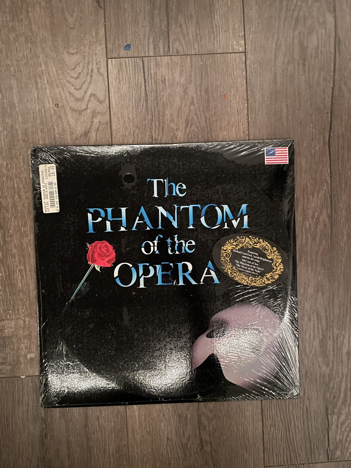 The Phantom Of The Opera 1987 Vinyl Record Sealed New Mint Andrew Lloyd ...
