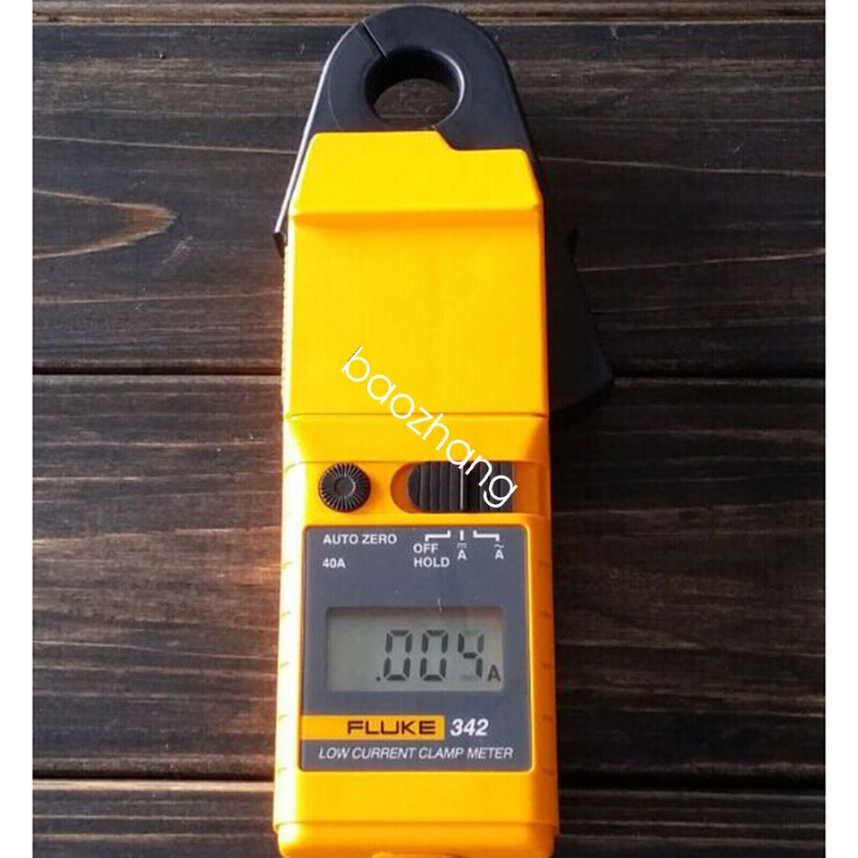 Fluke 342 Clamp Meter Digital True RMS AC/DC Low Current 40A/400A ...