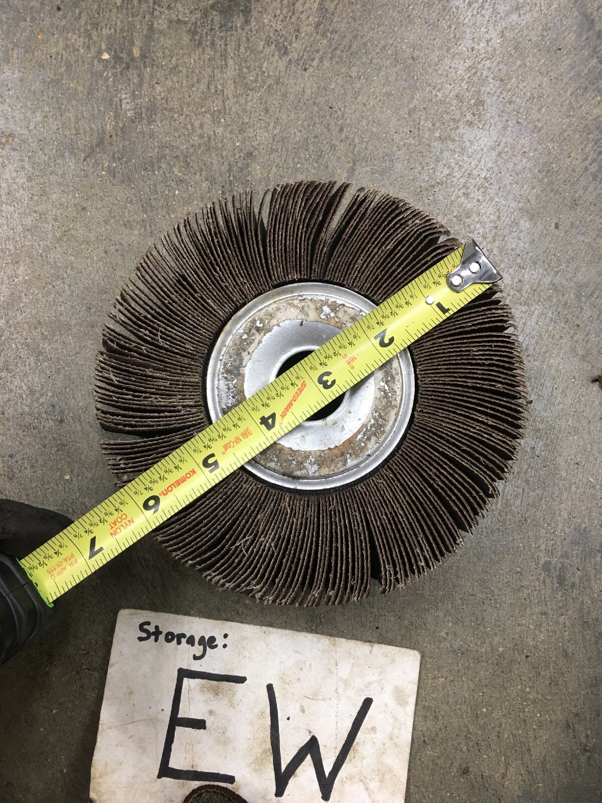 Bench Grinder Flap Wheel 6" x 2" x 1" CH, 60 Grit | eBay