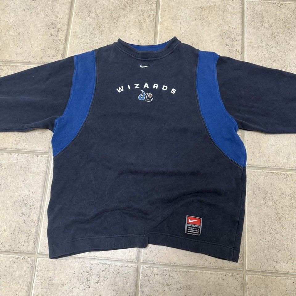 Vintage 90s Nike Team Washington Wizards NBA Basketball Sweatshirt | eBay