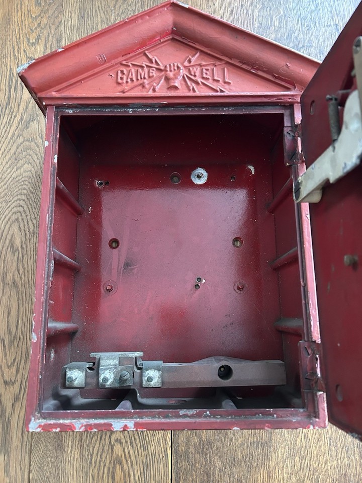 Gamewell Fire Alarm Box Cast Iron Shell | eBay